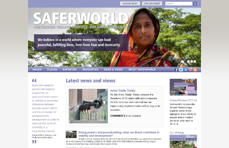 Saferworld Logo